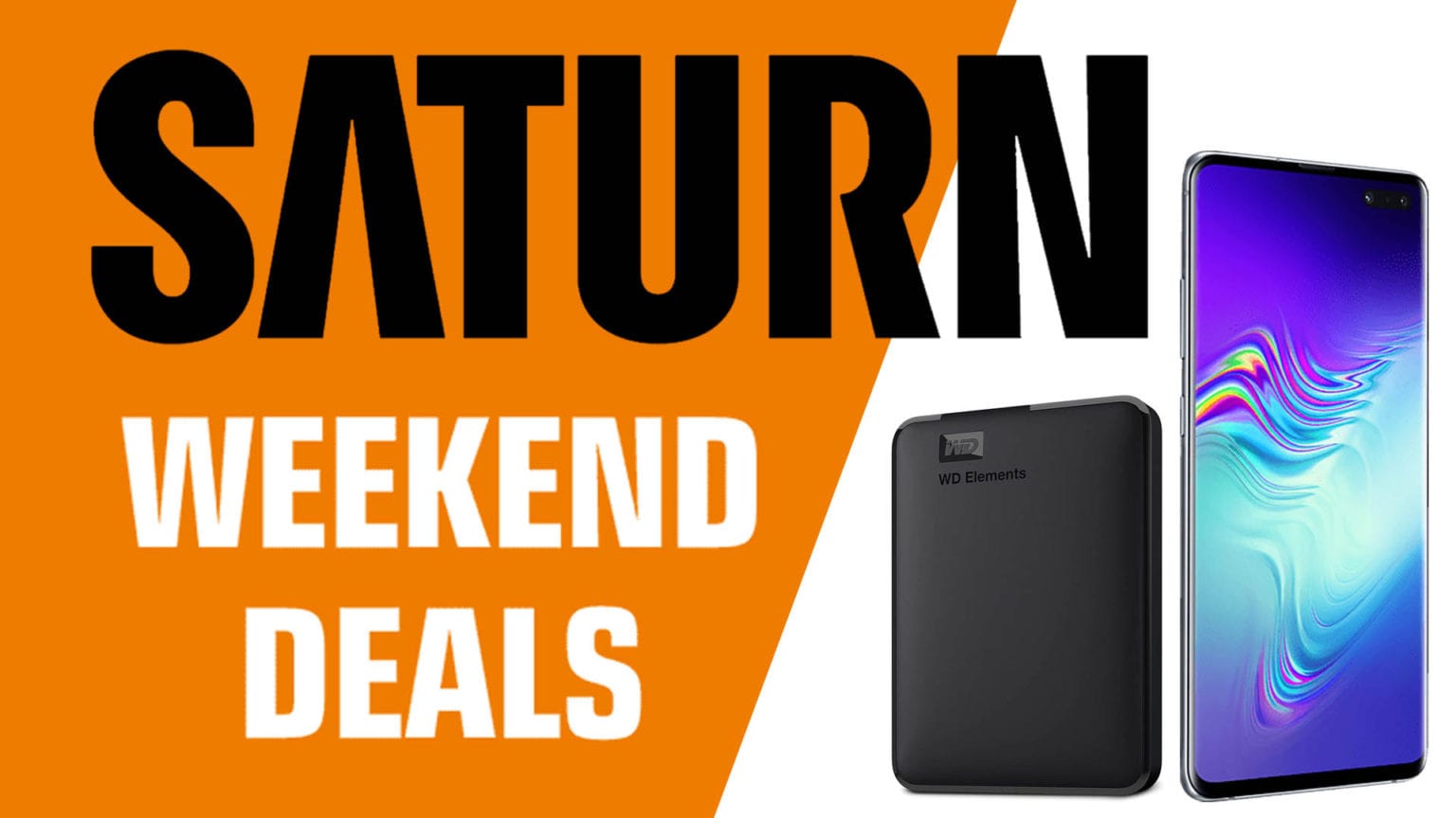 Weekend Deals bei Saturn: Günstige Smartphones & Festplatten