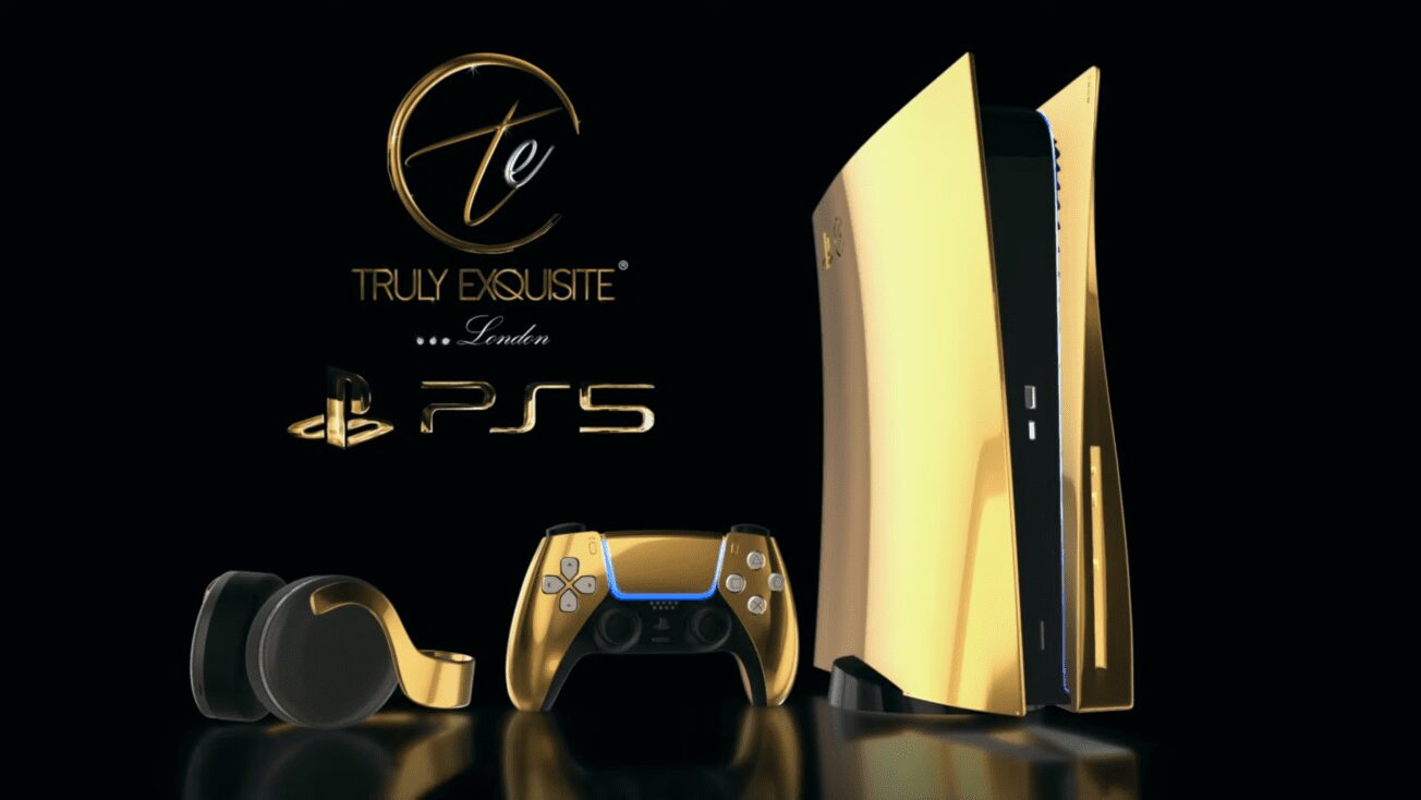PS5: Vergoldete Luxus-Version erscheint Ende des Jahres