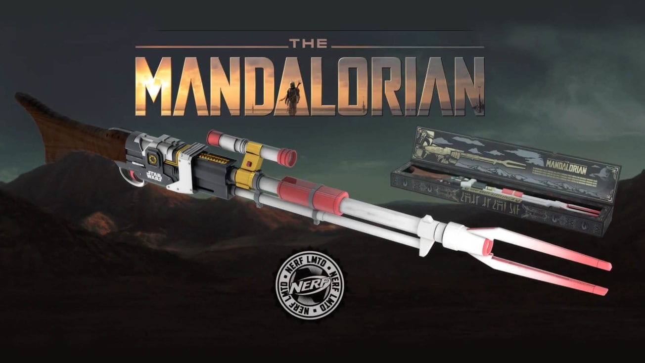 The Mandalorian NERF-Blaster in Originalgröße, jetzt vorbestellen!