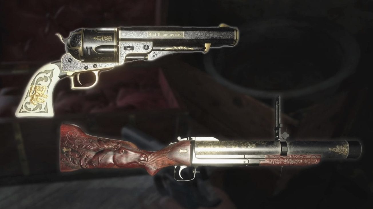 Resident Evil 8: Waffen-Fundort von Granatwerfer und Magnum-Revolver ...