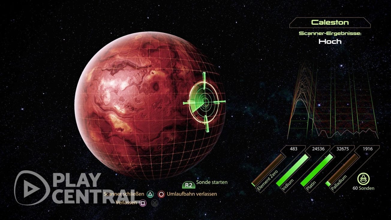 Mass Effect 2: Element Zero finden, auf diesen Planeten scannen ...