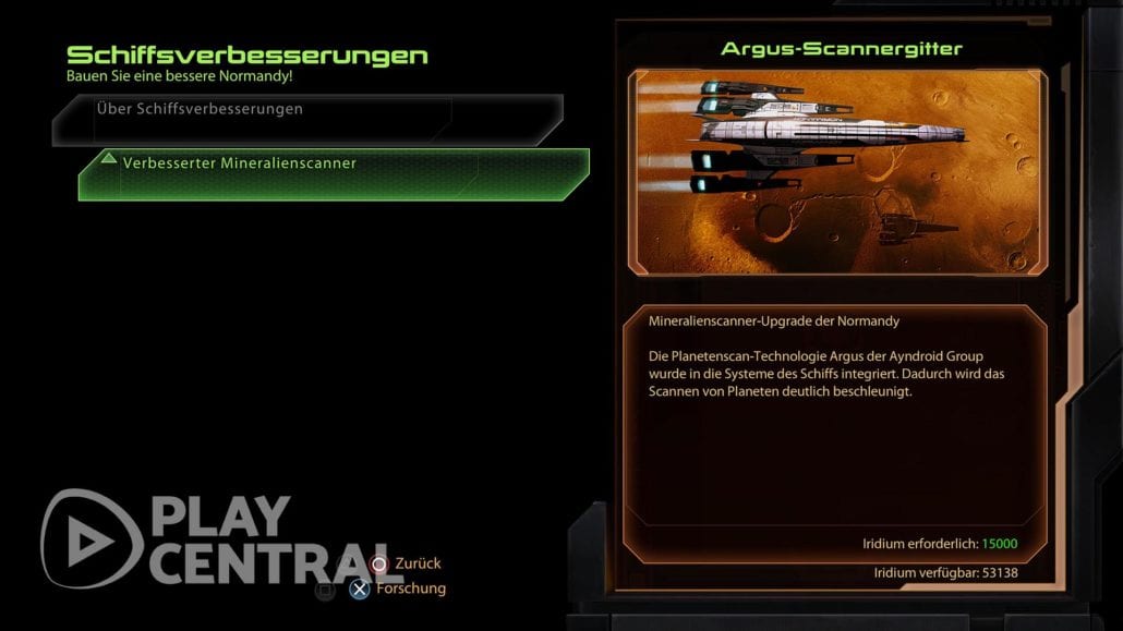 Mass Effect 2: Element Zero finden, auf diesen Planeten scannen ...