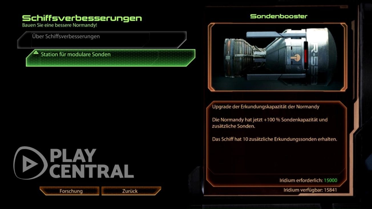 Mass Effect 2: Element Zero finden, auf diesen Planeten scannen ...