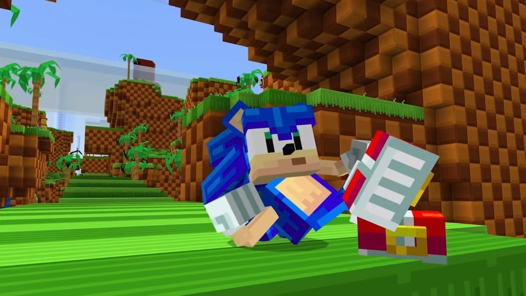 Minecraft trifft Sonic: Das steckt in dem Sonic the Hedgehog-DLC