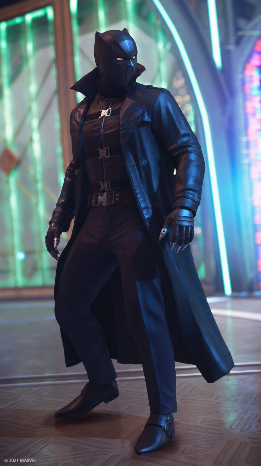 In Marvel's Avengers könnt ihr Black Panther sogar ohne Maske spielen