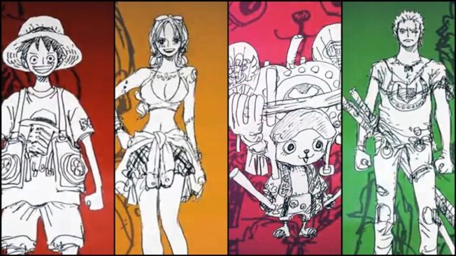 One Piece Film Red: Designs der Strohhutbande veröffentlicht