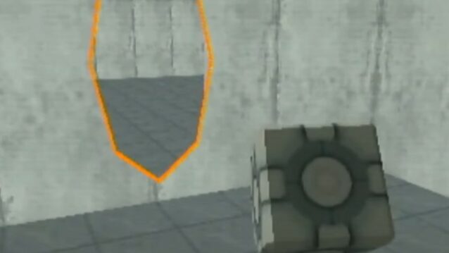 So könnte Portal für Nintendo 64 aussehen