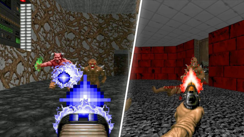 Voxel Doom: Mod ersetzt 2D-Charaktere