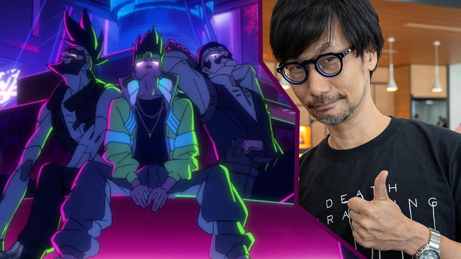 Hideo Kojima bezeichnet Cyberpunk Edgerunners als großartiges Wunder