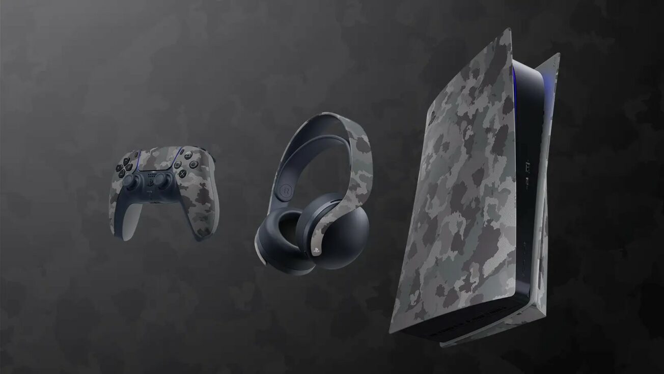 PS5: Wireless Headset Pulse 3D ab sofort in Grey Camouflage hier erhältlich