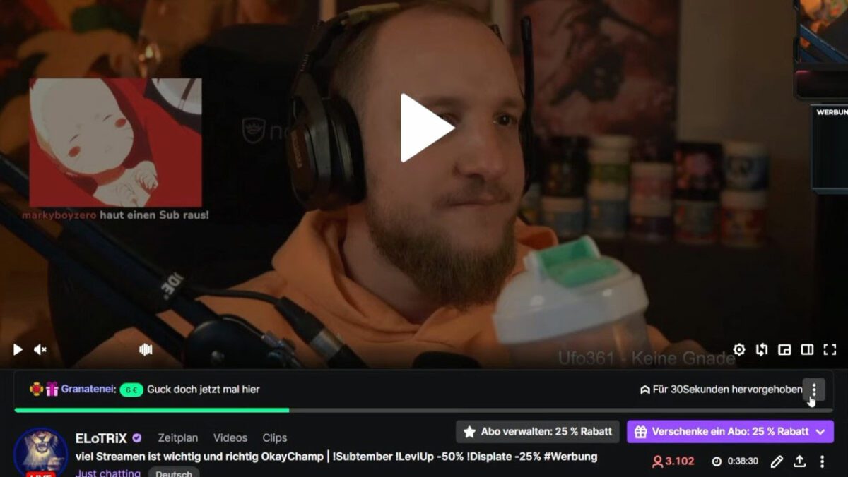 Twitch: Nachrichten hervorheben - Eloxtrix über das neue Feature - „Das ...