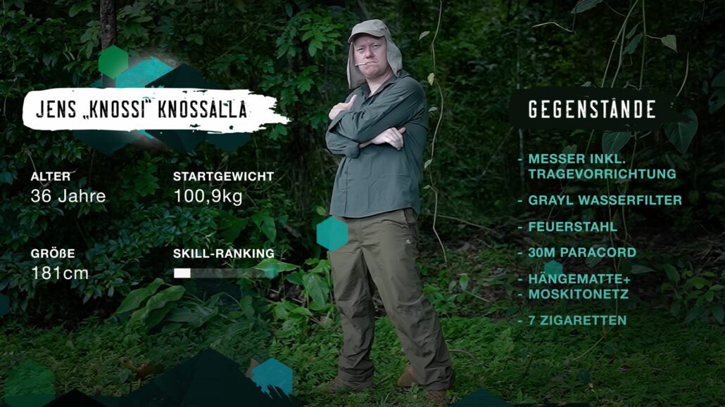 7 vs. Wild: Wer ist Schreihals Knossi?