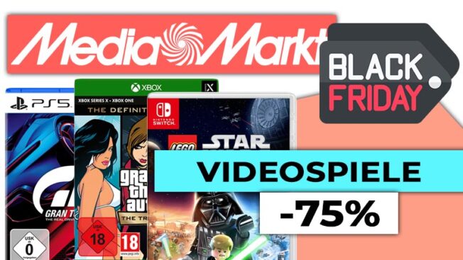 Günstige Games bei MediaMarkt - Welche Spiele lohnen sich am Black Friday?