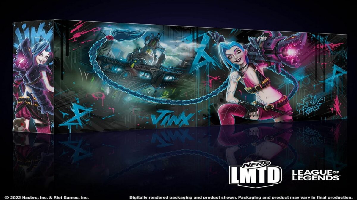 League of Legends: Berühmte Fishbone-Kanone von Jinx kommt als Nerf-Gun