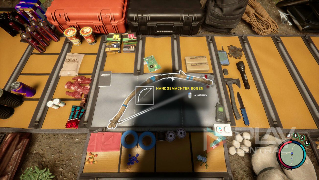 Bogen bauen und Kompositbogen finden in Sons of the Forest