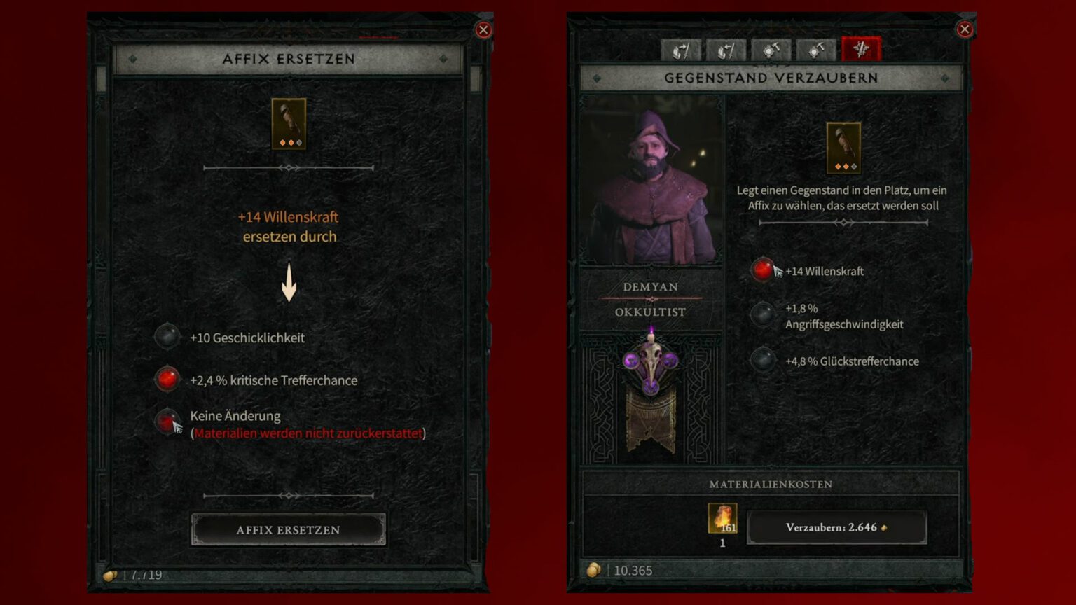 Okkultist in Diablo 4: Alle Infos zu Legendären Aspekten und Verzauberungen