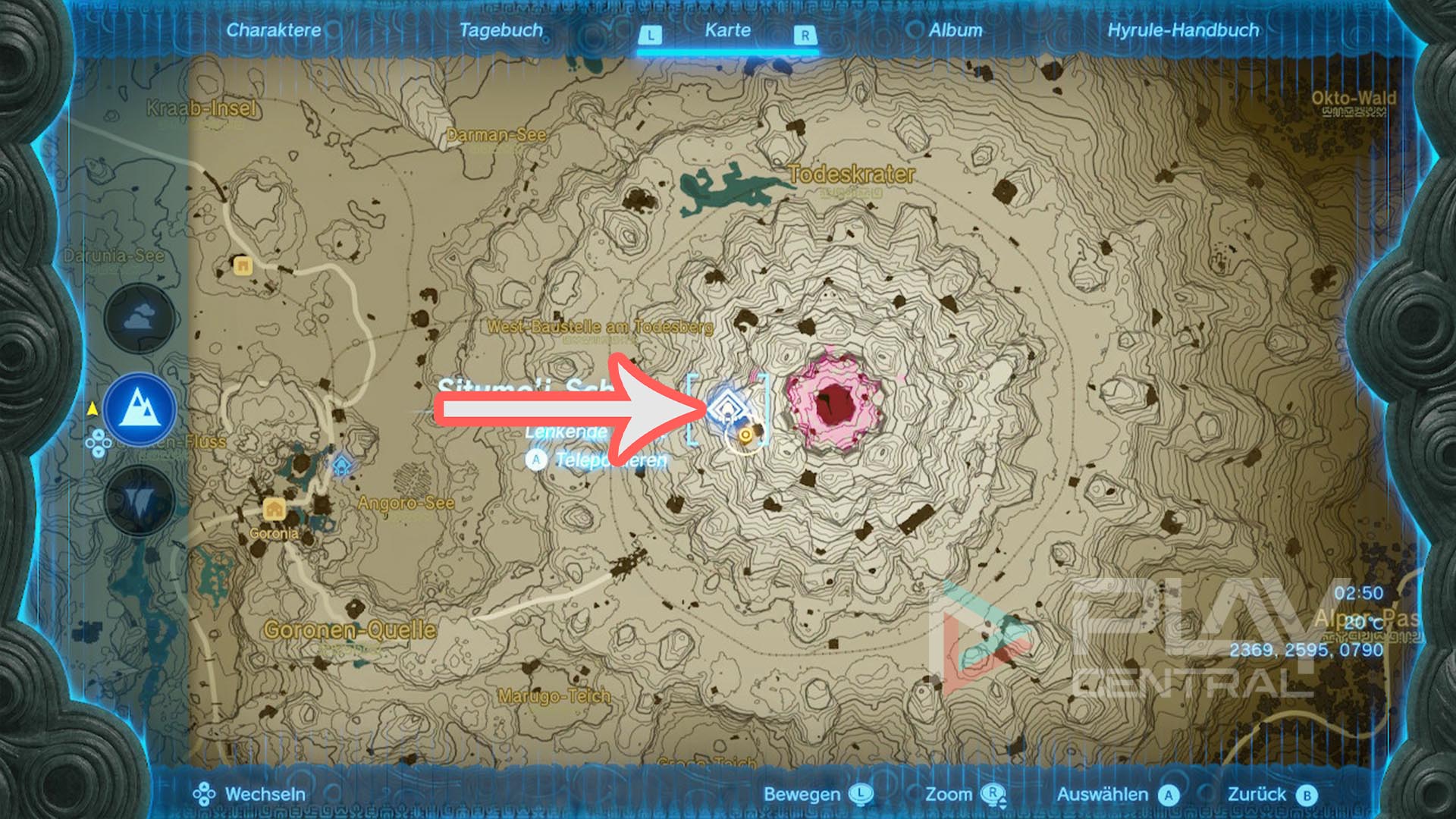 Situmo'i-Schrein auf dem Todesberg lösen - Zelda Tears of the Kingdom