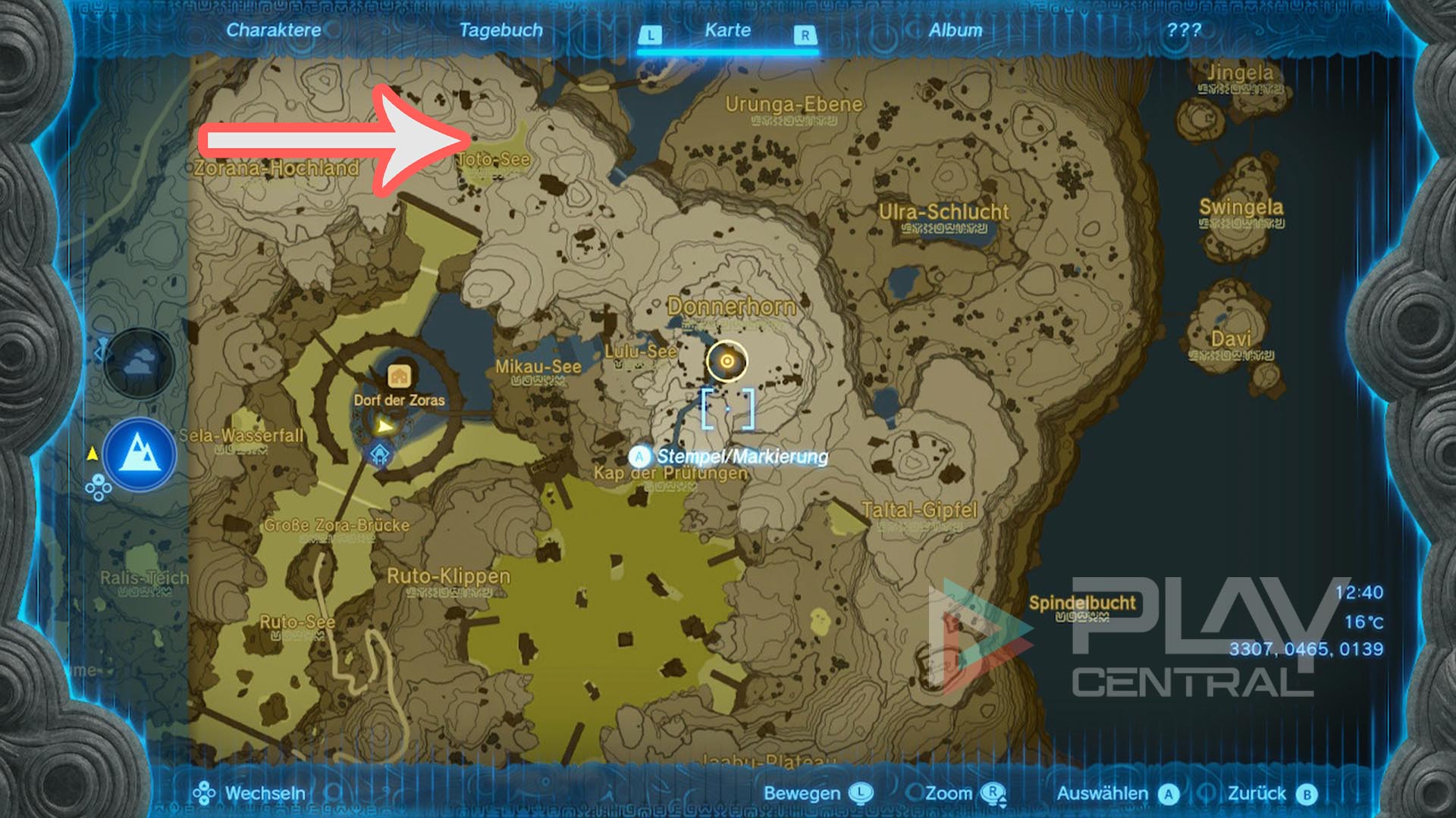 Sidon aus dem Dorf der Zora: Quest meistern in Zelda Tears of the Kingdom