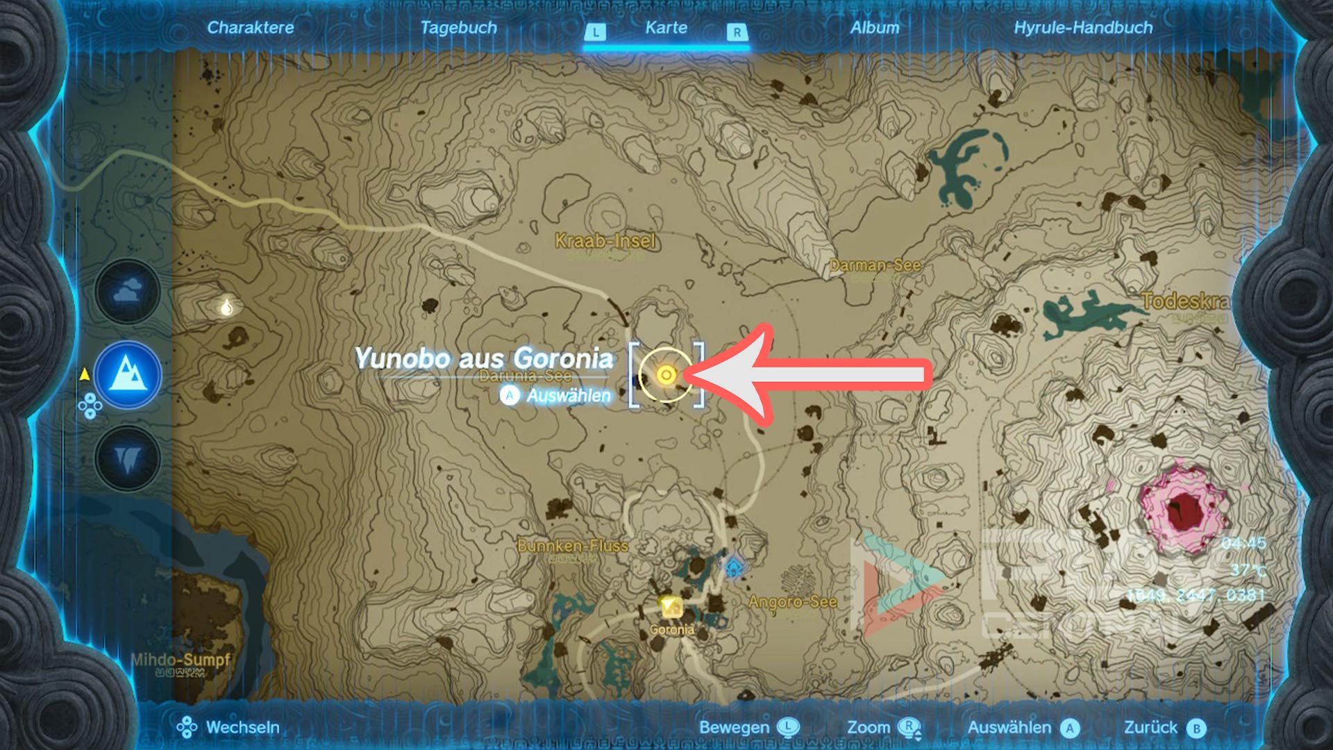 Yunobo aus Goronia: Quest meistern, so gehts! - Zelda Tears of the Kingdom