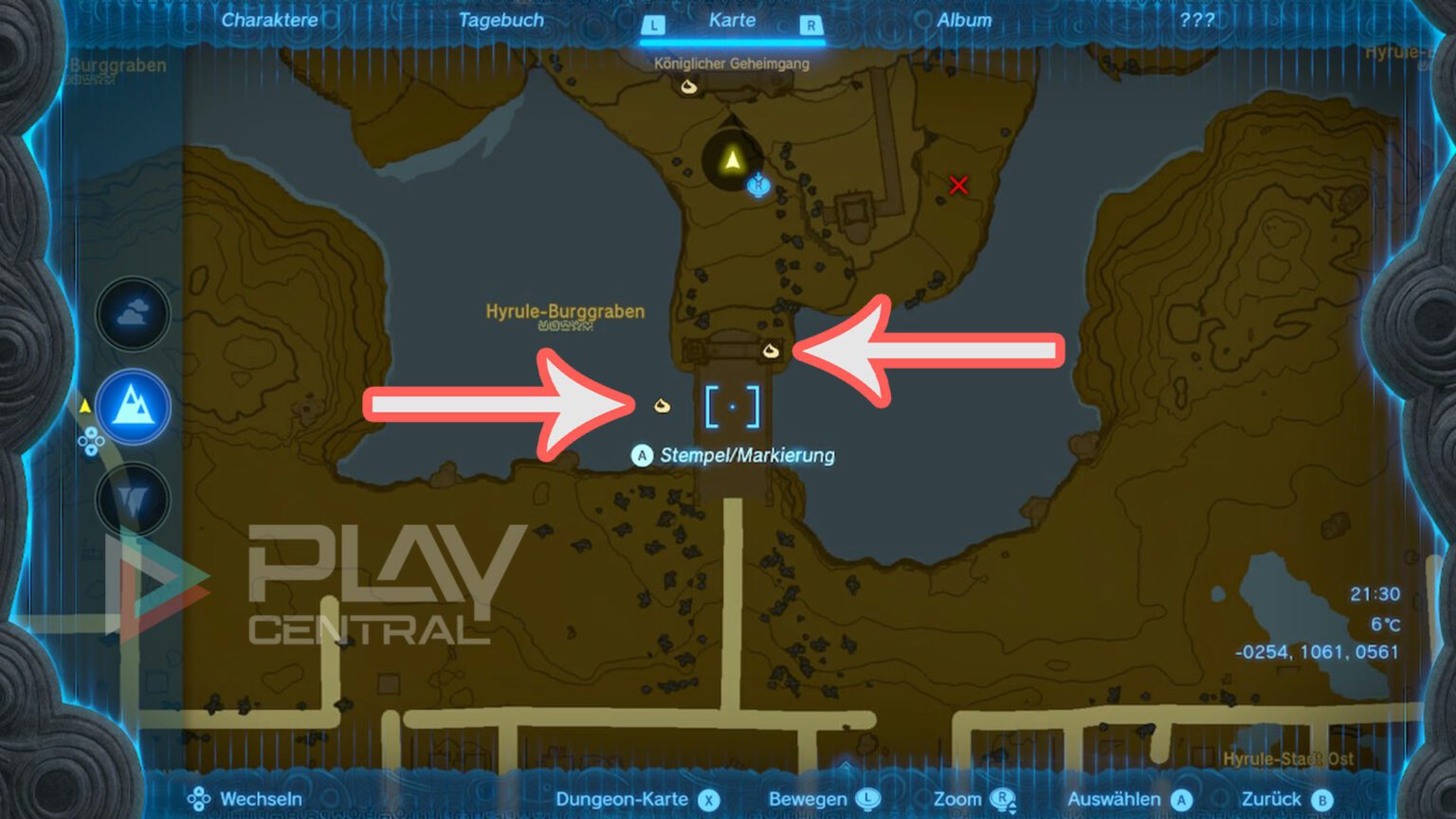 Alle Krog-Samen im Schloss von Hyrule - Tears of the Kingdom