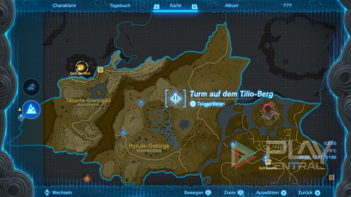 Wie gelange ich in das Dorf der Orni in Zelda: Tears of the Kingdom?