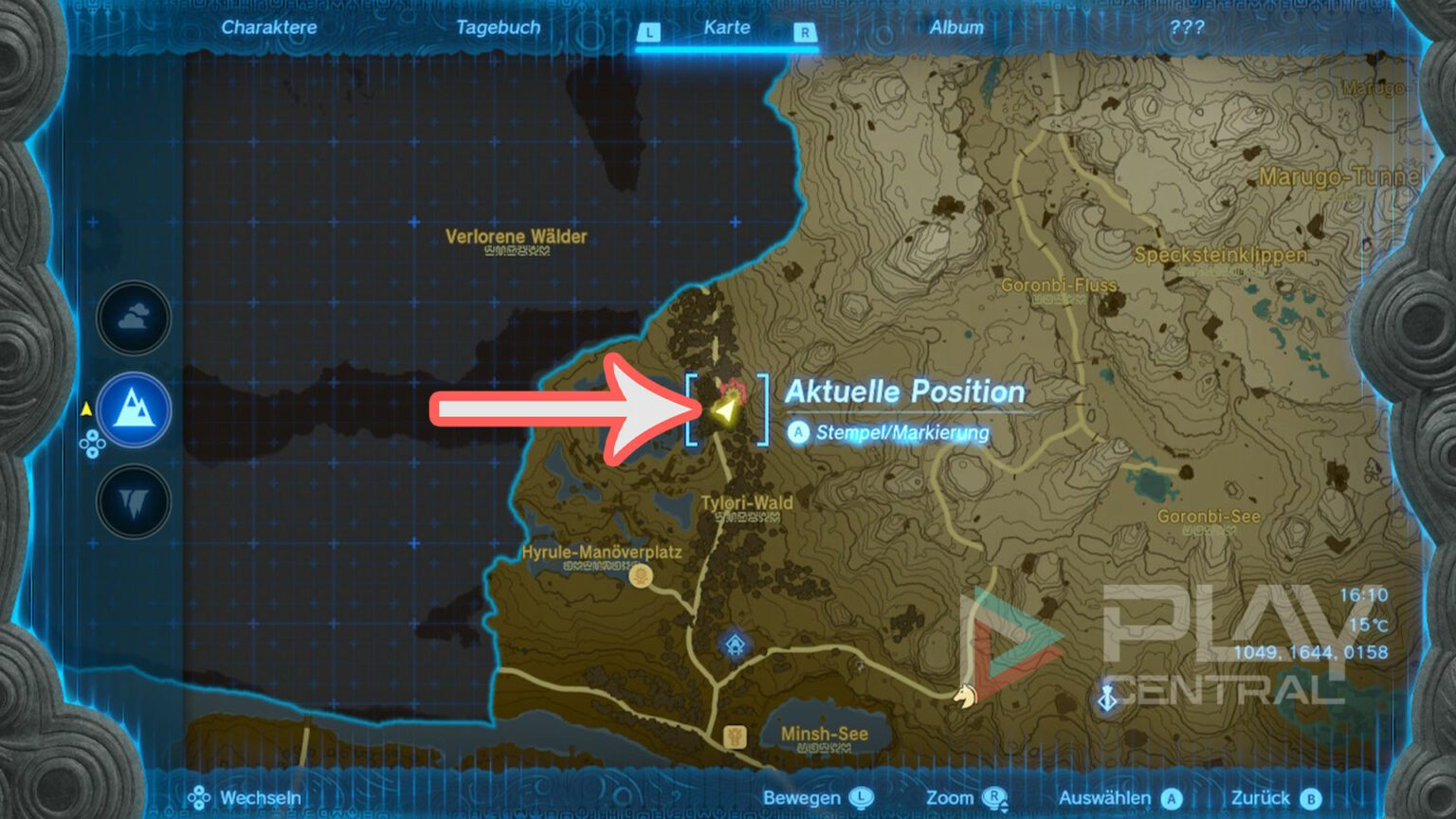 Verlorenen Wälder durchqueren & Wald der Krogs betreten in Zelda: Tears ...