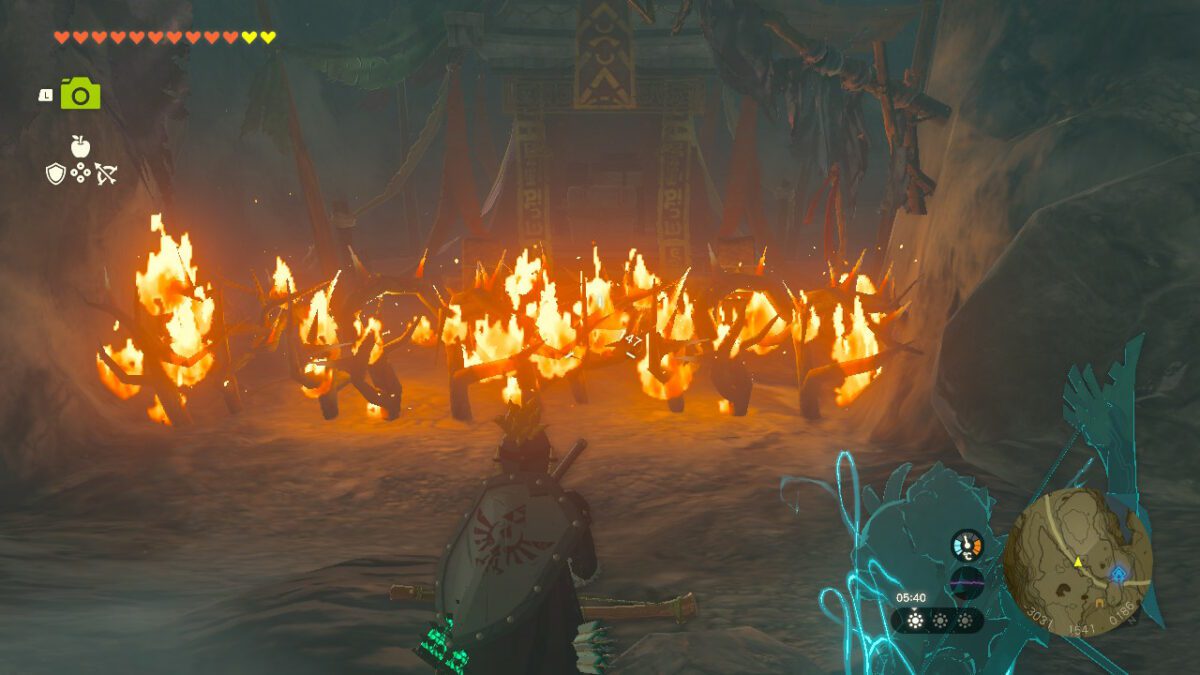 Komplettes Schneesturm-Set: Rüstung finden in Zelda Tears of the Kingdom