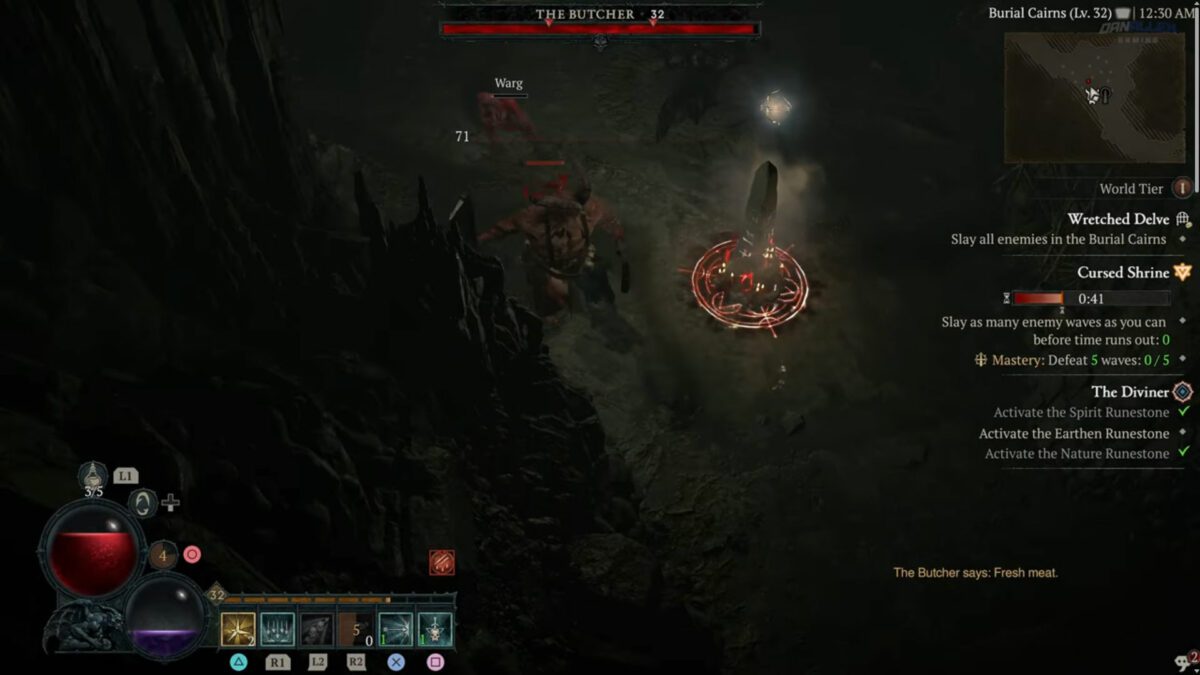 Butcher besiegen in Diablo 4: So zeigt ihr dem Metzger, wo der Hammer hängt