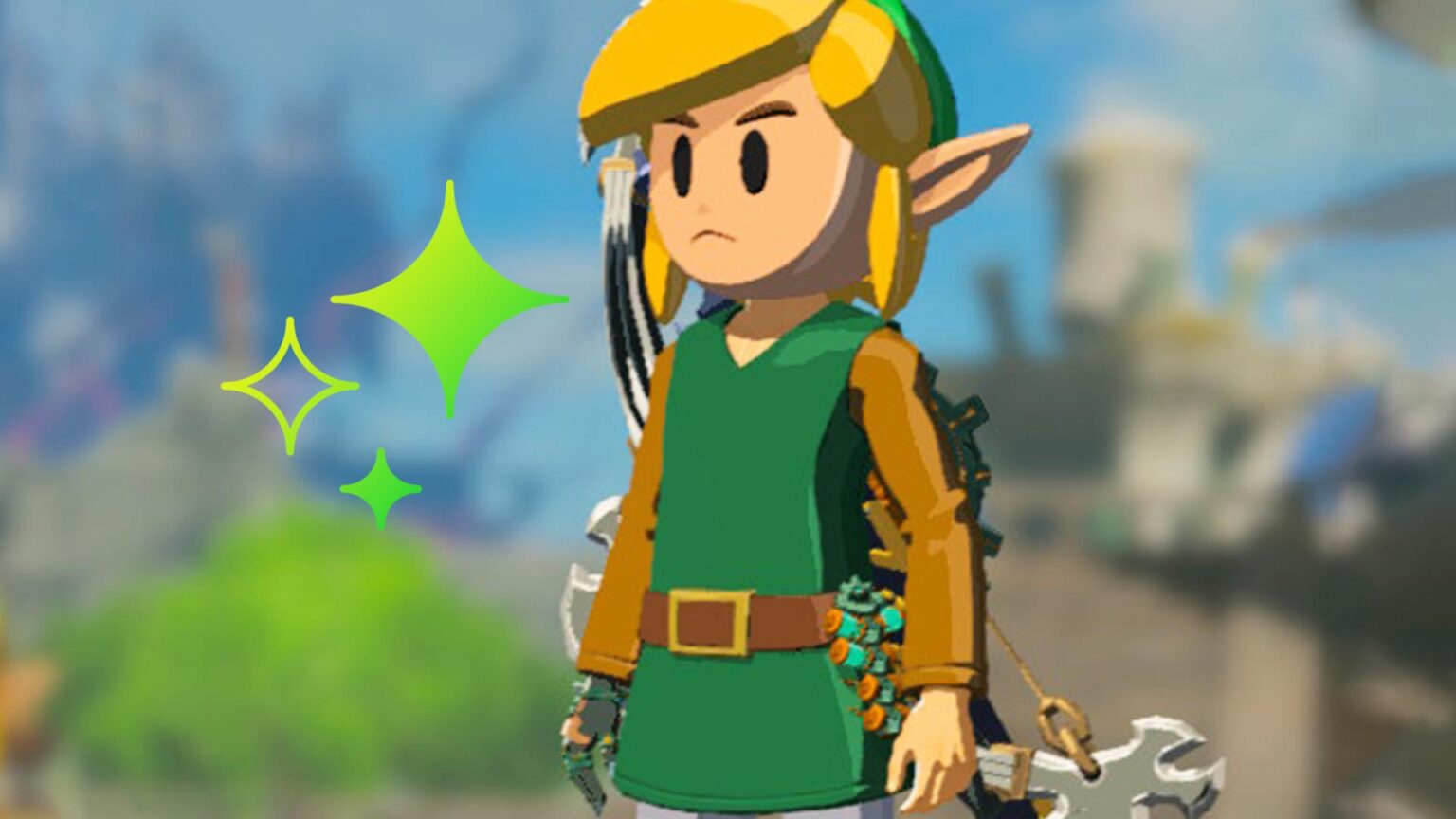 Erwachen-Rüstung wie in Link's Awakening aussehen - Zelda TotK