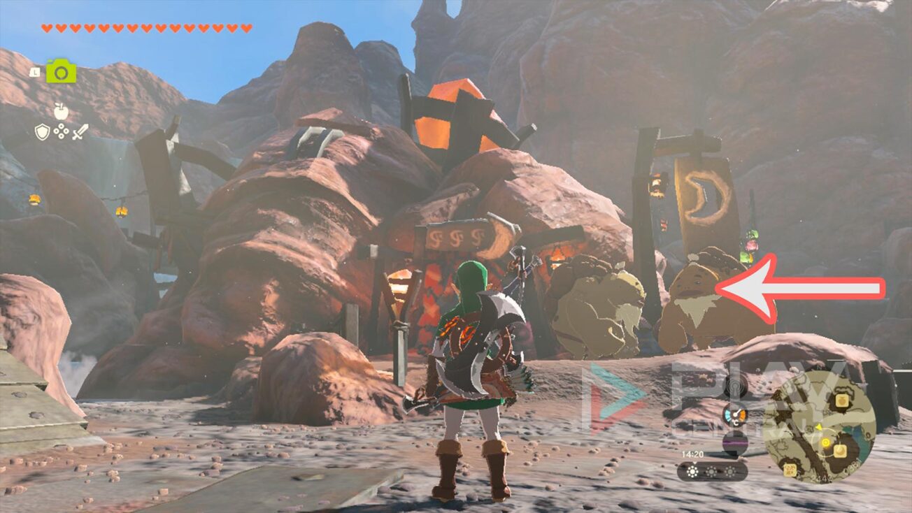 Goronen im Mondlicht lösen - Nebenaufgabe in Zelda Tears of the Kingdom