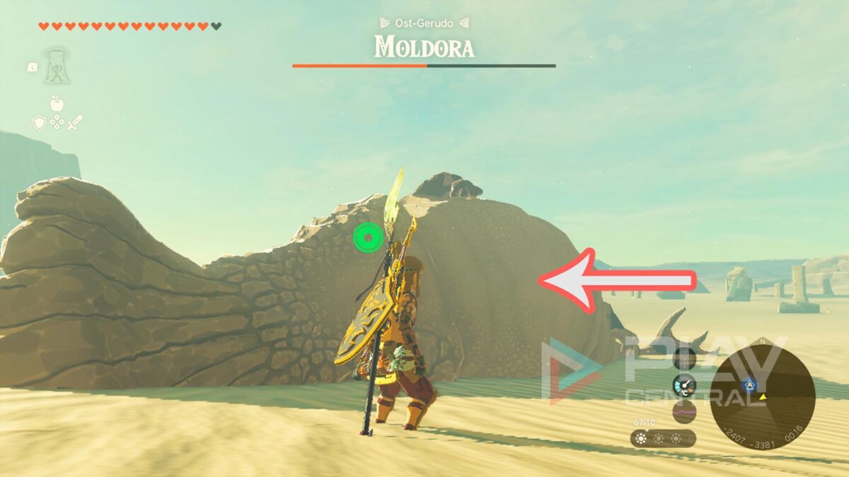 Moldora besiegen mit super easy Trick - Zelda: Tears of the Kingdom (TotK)