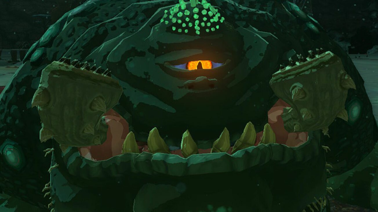 Gigama auf Map in Zelda: Totk - Tipps für den Kampf gegen das Monster