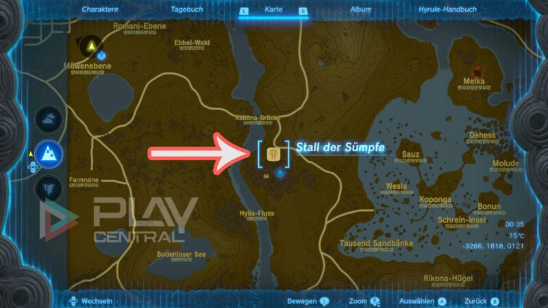 Alle Ställe in Zelda: Totk im Überblick - Karte & Fundorte