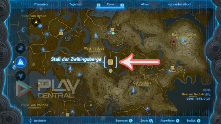 Alle Ställe in Zelda: Totk im Überblick - Karte & Fundorte