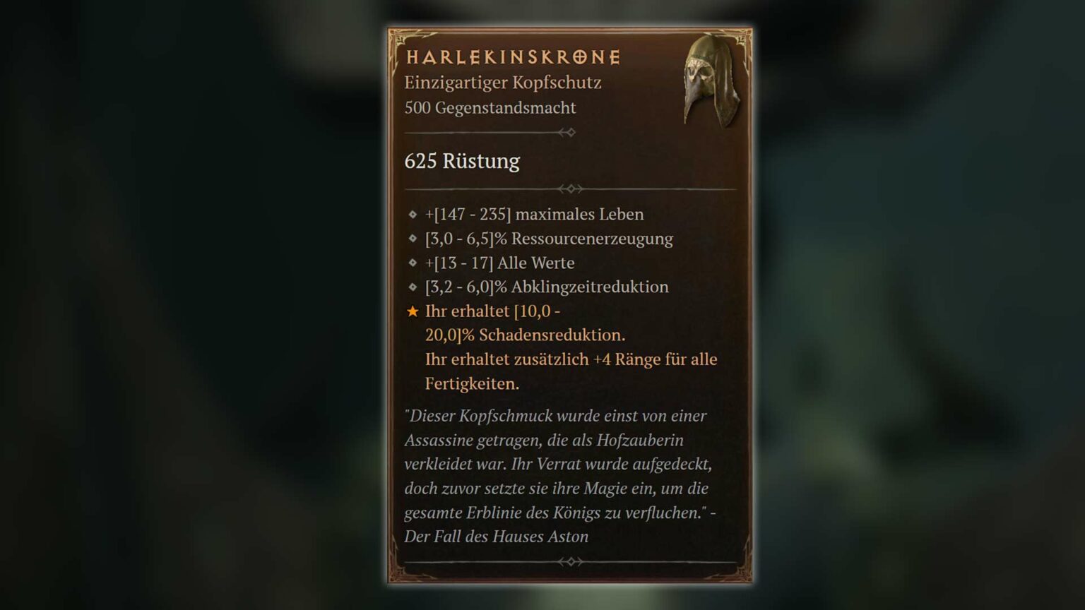 Harlekinskrone (Shako) in Diablo 4 - Alle Infos & Fundort zu dem Super ...
