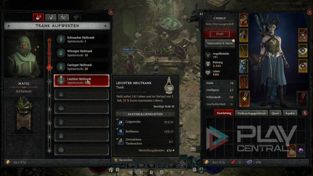 Zermahlene Tierknochen finden in Diablo 4 - Genauer Fundort mit Karte