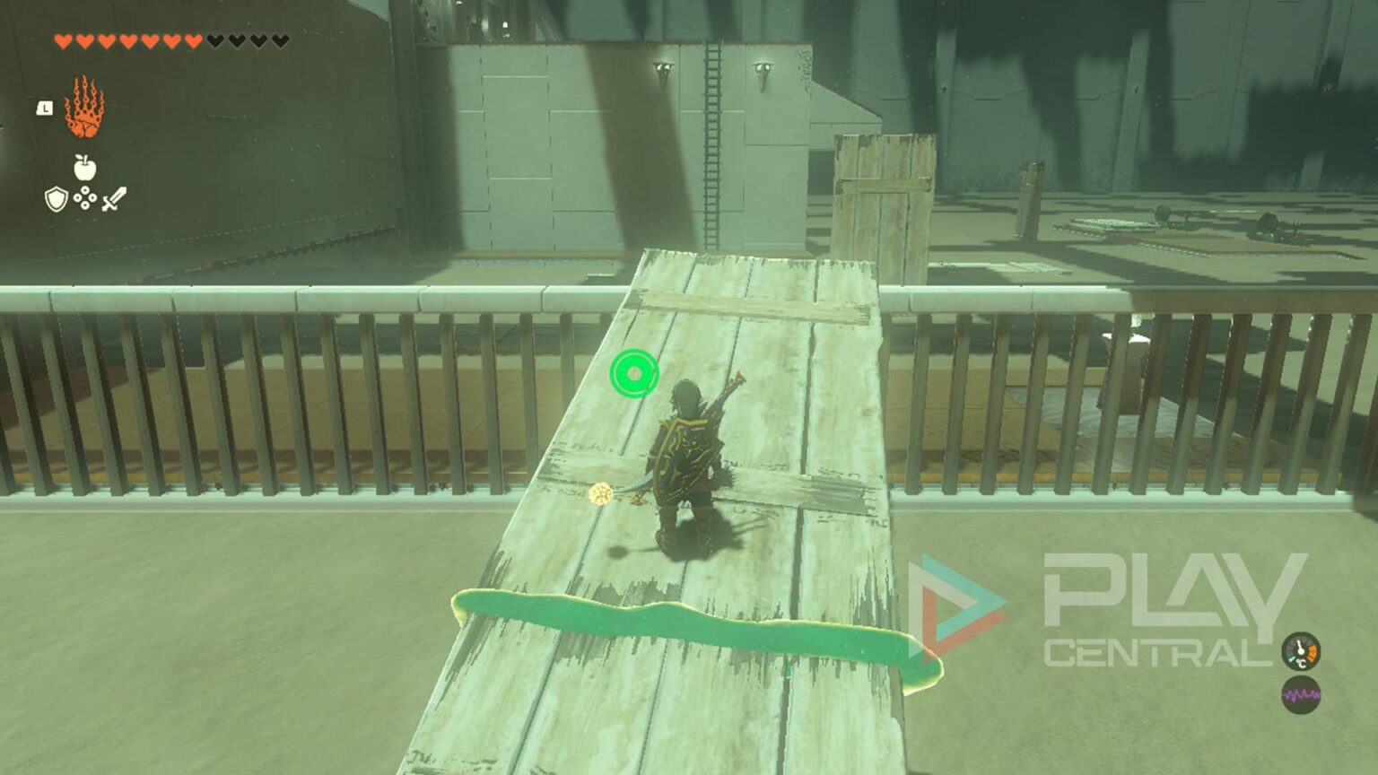 Kudani-zara-Schrein in Totk lösen, so geht's Überbrückender Sand