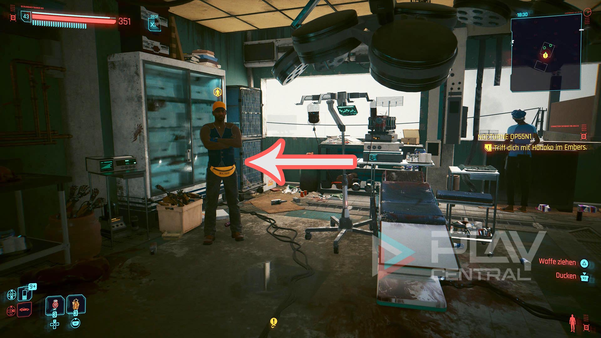 Mit Optical Camo unsichtbar werden in Cyberpunk 2077 - Fundort Optische ...