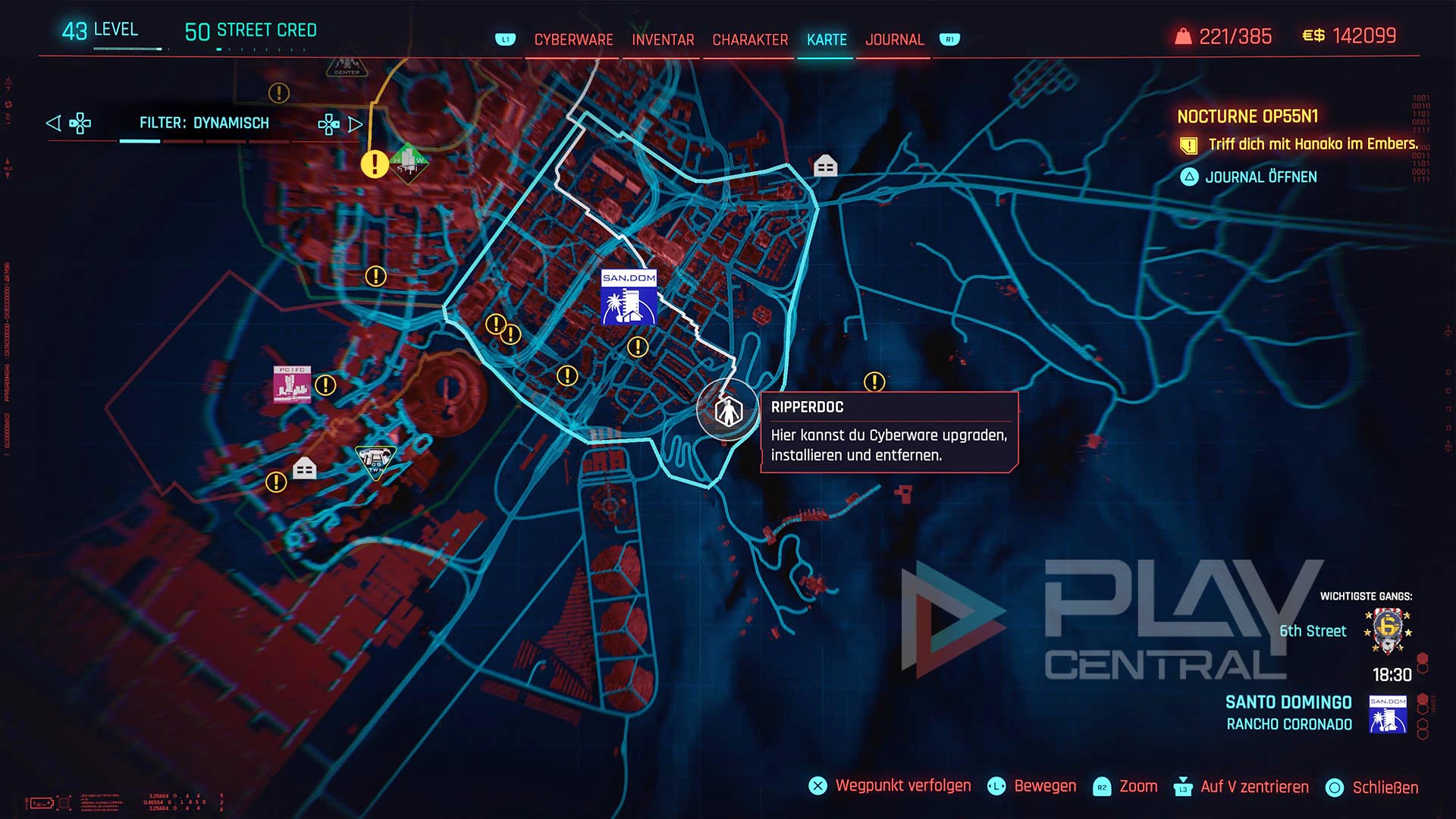 Mit Optical Camo unsichtbar werden in Cyberpunk 2077 - Fundort Optische ...