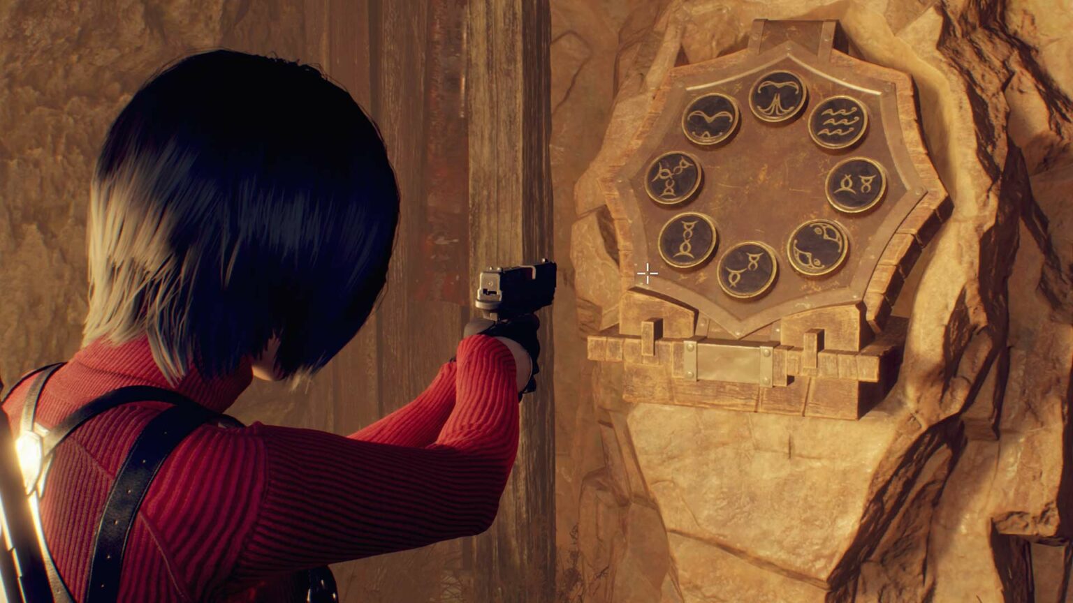 Pult mit Druckflächen in Resident Evil 4 Separate Ways - So löst ihr ...