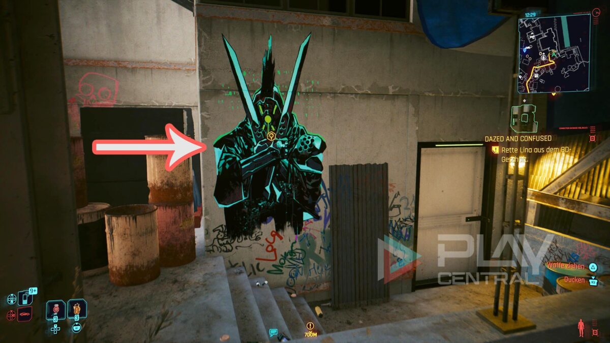 Alle 4x Tarotkarten-Graffiti in Dogtown - Cyberpunk 2077: Phantom Liberty