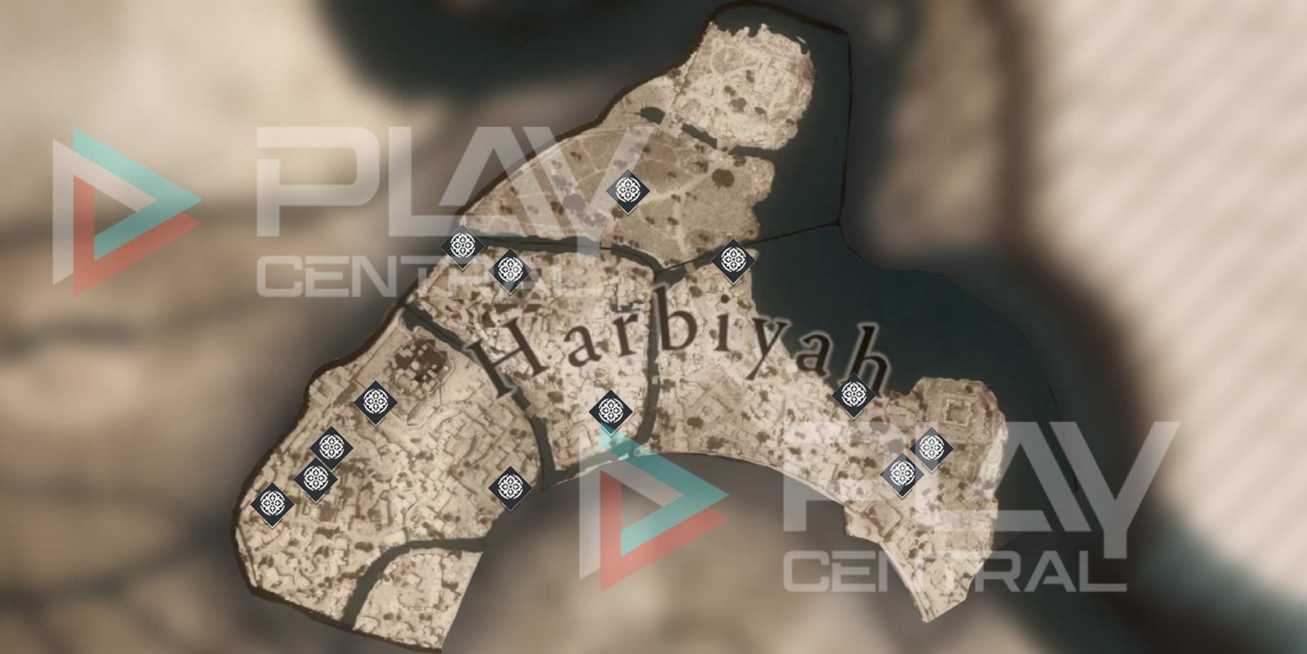 Alle Historische Stätten/Kodex-Einträge in AC Mirage mit Karten und ...