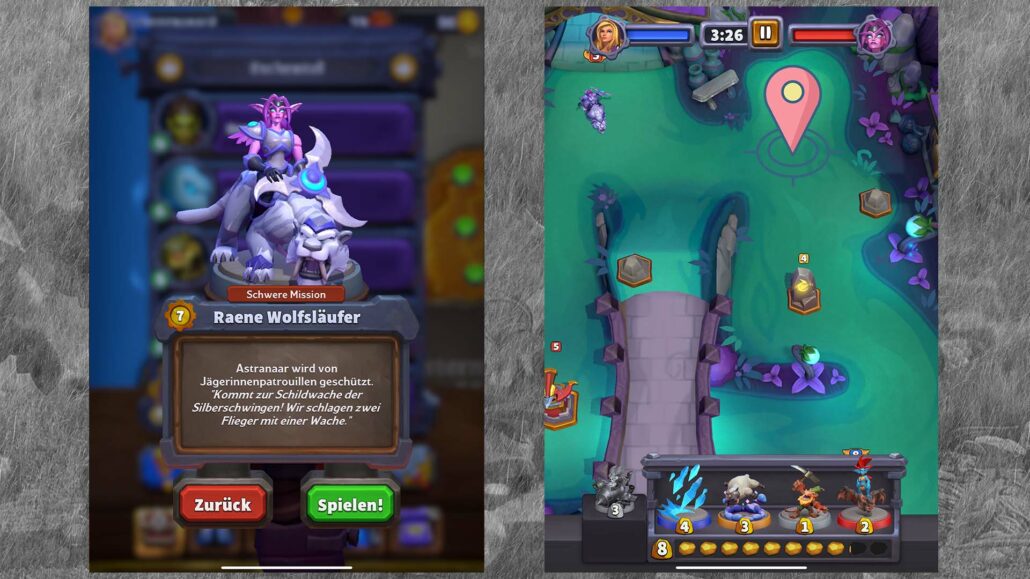 Raene Wolfrunner in WarCraft Rumble schlagen mit schnellster Strategie ...