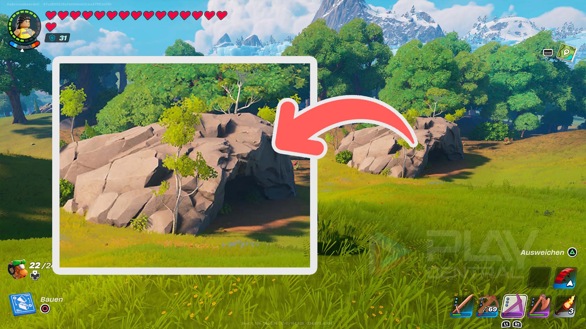 Marmor finden und abbauen, so gehts! - LEGO Fortnite Tipps & Tricks