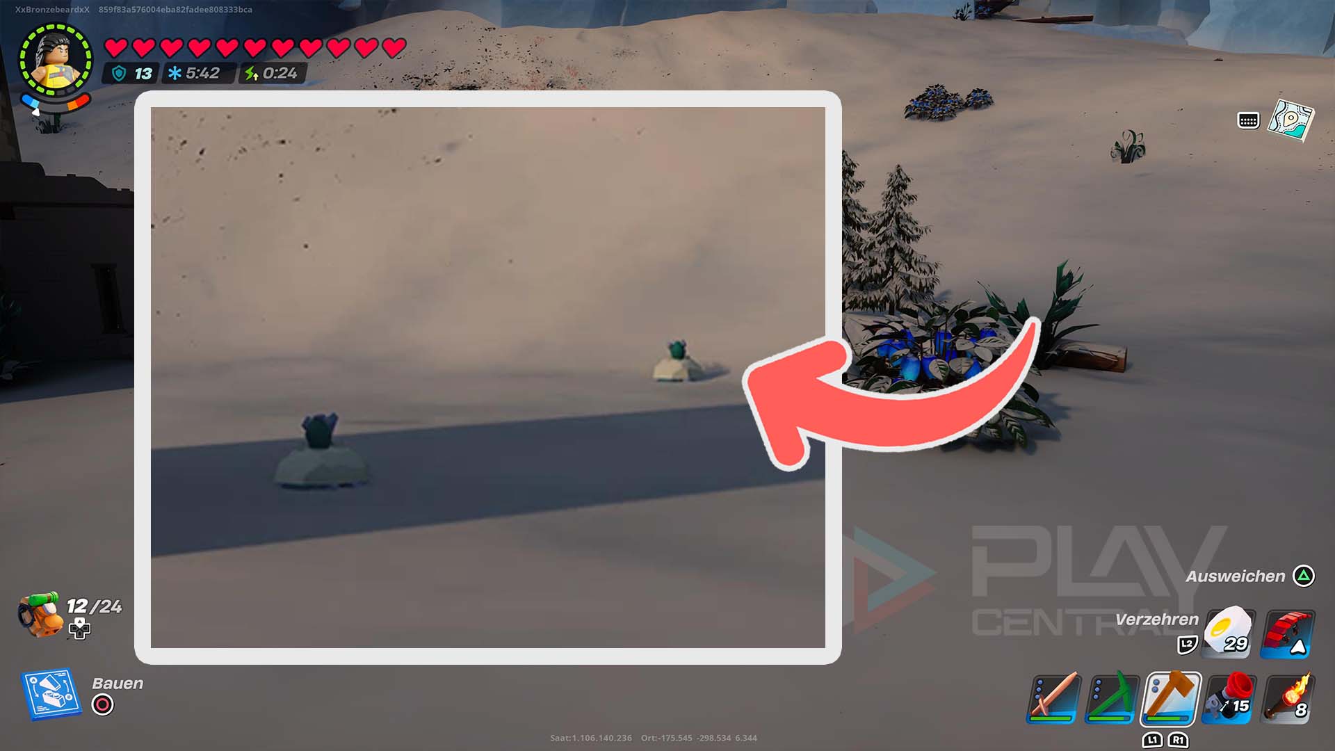 Panzer finden: Wo versteckt sich das Item? – LEGO Fortnite Tipps & Tricks