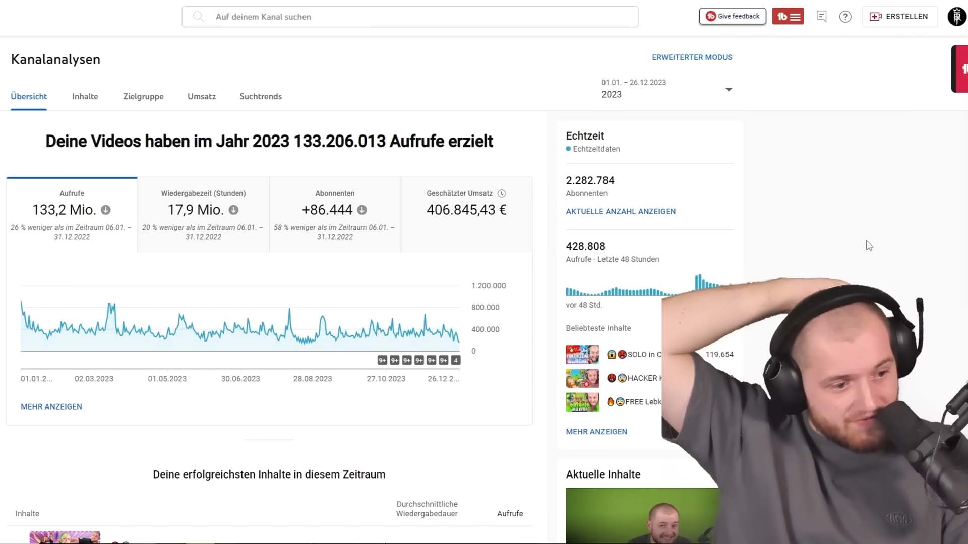 Trymacs' Einnahmen 2023 offengelegt: Millionen mit Twitch & YouTube verdient?