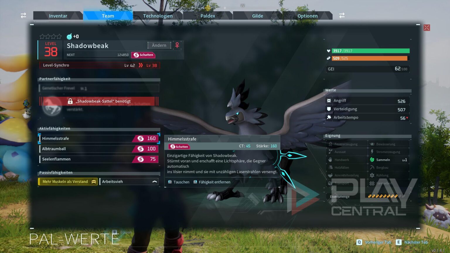 Shadowbeak in Palworld fangen: Fundort und Fangtipps fürs epische ...
