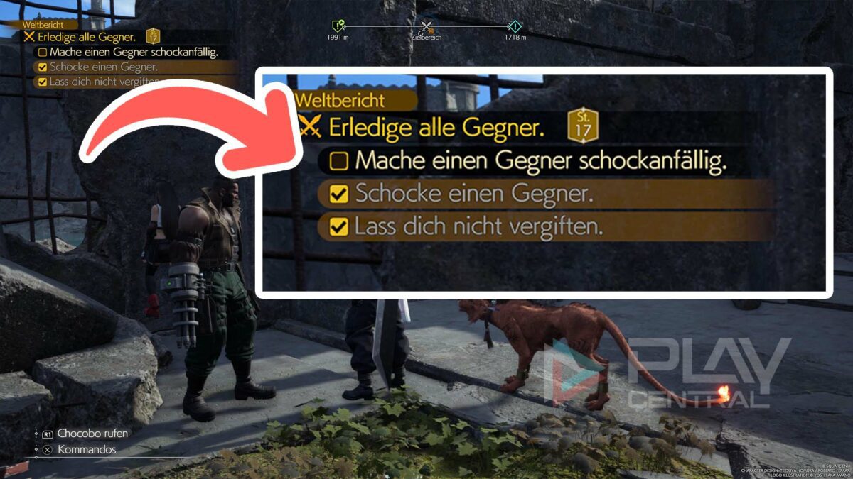 Gegner Schockanfällig machen: Wie geht das in Final Fantasy 7 Rebirth?
