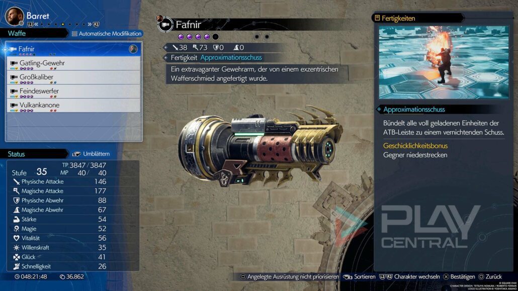 Fafnir: Barrets Superwaffe in Gongaga finden, so gehts! - Final Fantasy ...