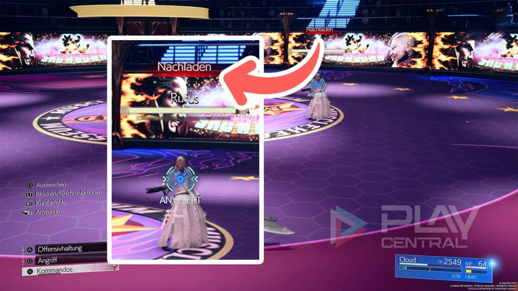 Rufus im Gold Saucer mit Dark Star easy geschlagen! - Final Fantasy 7 ...